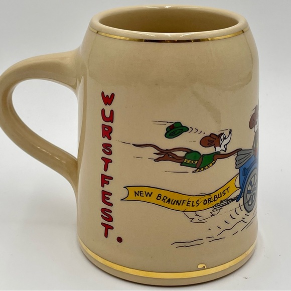 Source Unknown | Dining | Wurstfest 996 New Braunfels Texas 5l Heavy ...